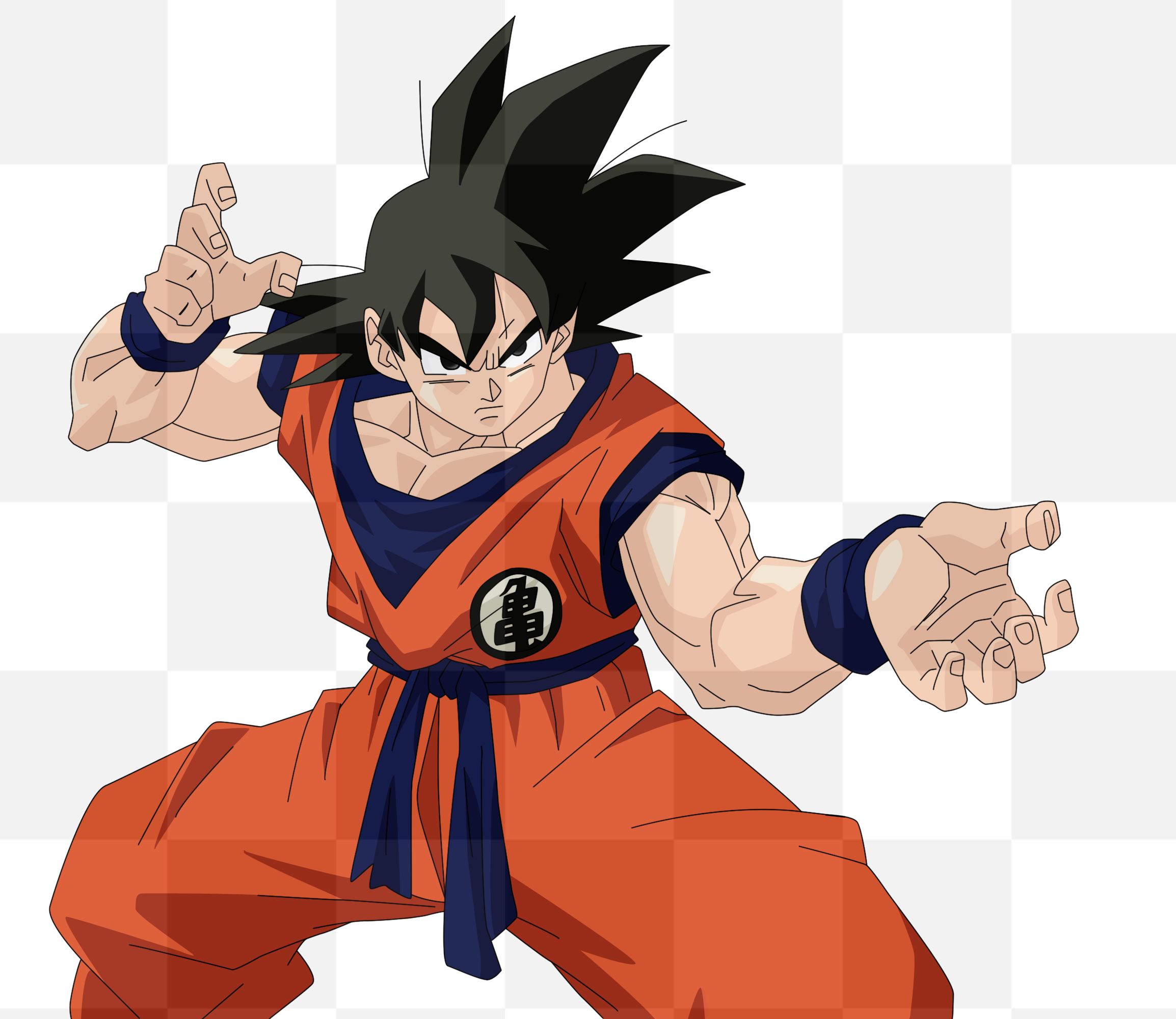 2308 X 2000 Px Son Goku Png Dragon Ball Png Images Son Goku From The